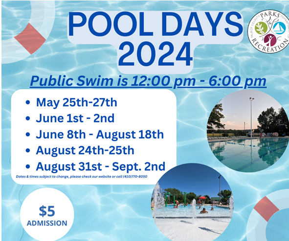 Parks and Recreation Scheduled to Open Pools Saturday, May 25th ...